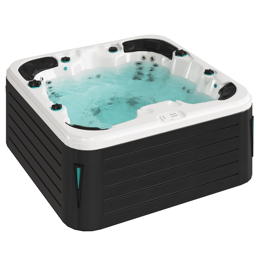 3D jacuzzi spa passionspas rewind model - TurboSquid 1585225