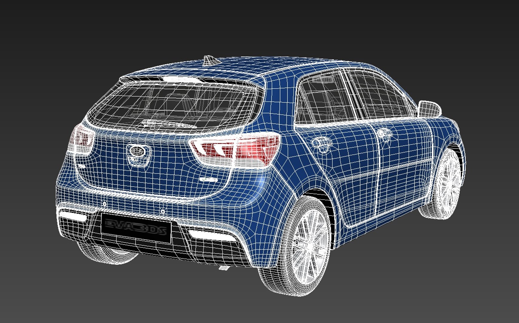 Kia Rio 3D Model - TurboSquid 1648090