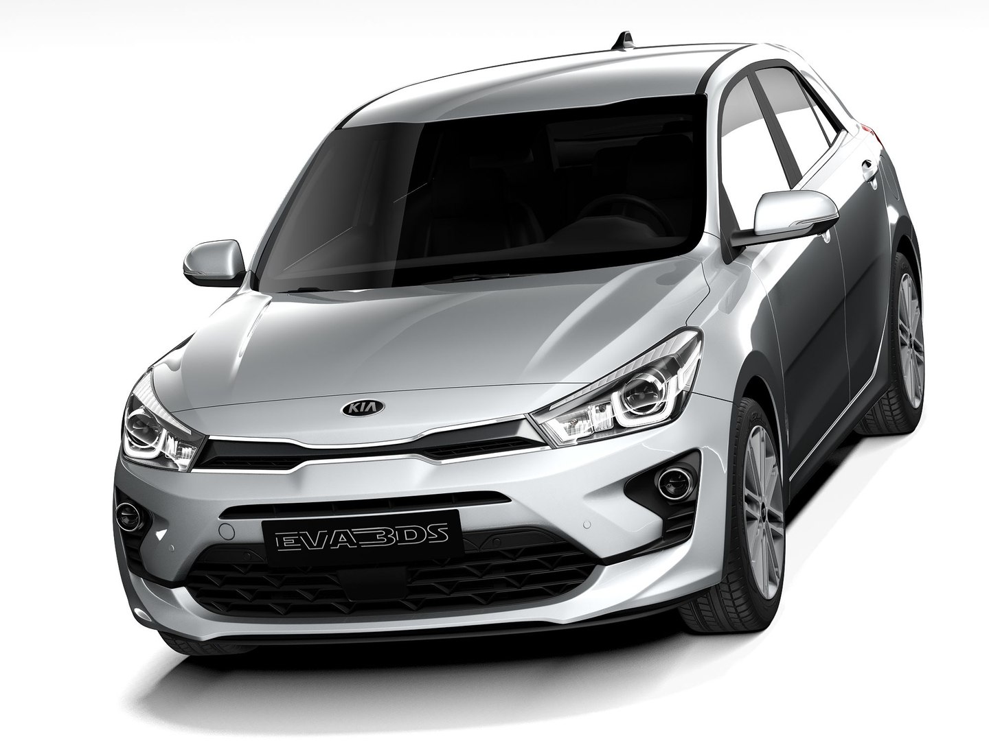 Kia Rio 3D Model - TurboSquid 1648090