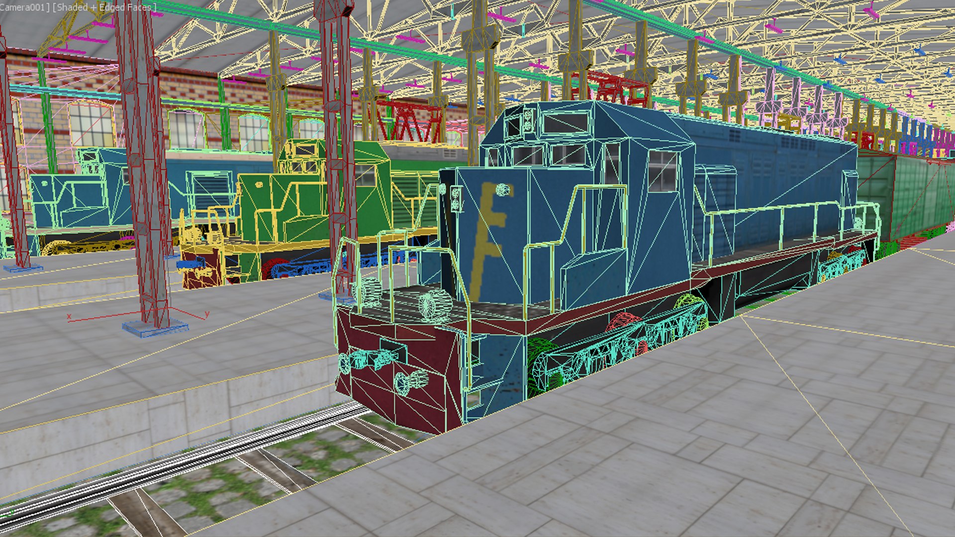 Railway Station - Trains Pack 3D Model - TurboSquid 2394736