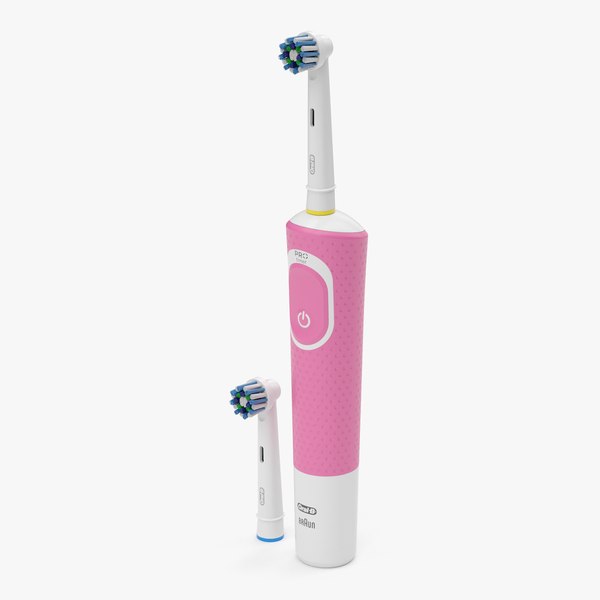 3d braun electric toothbrush brush model