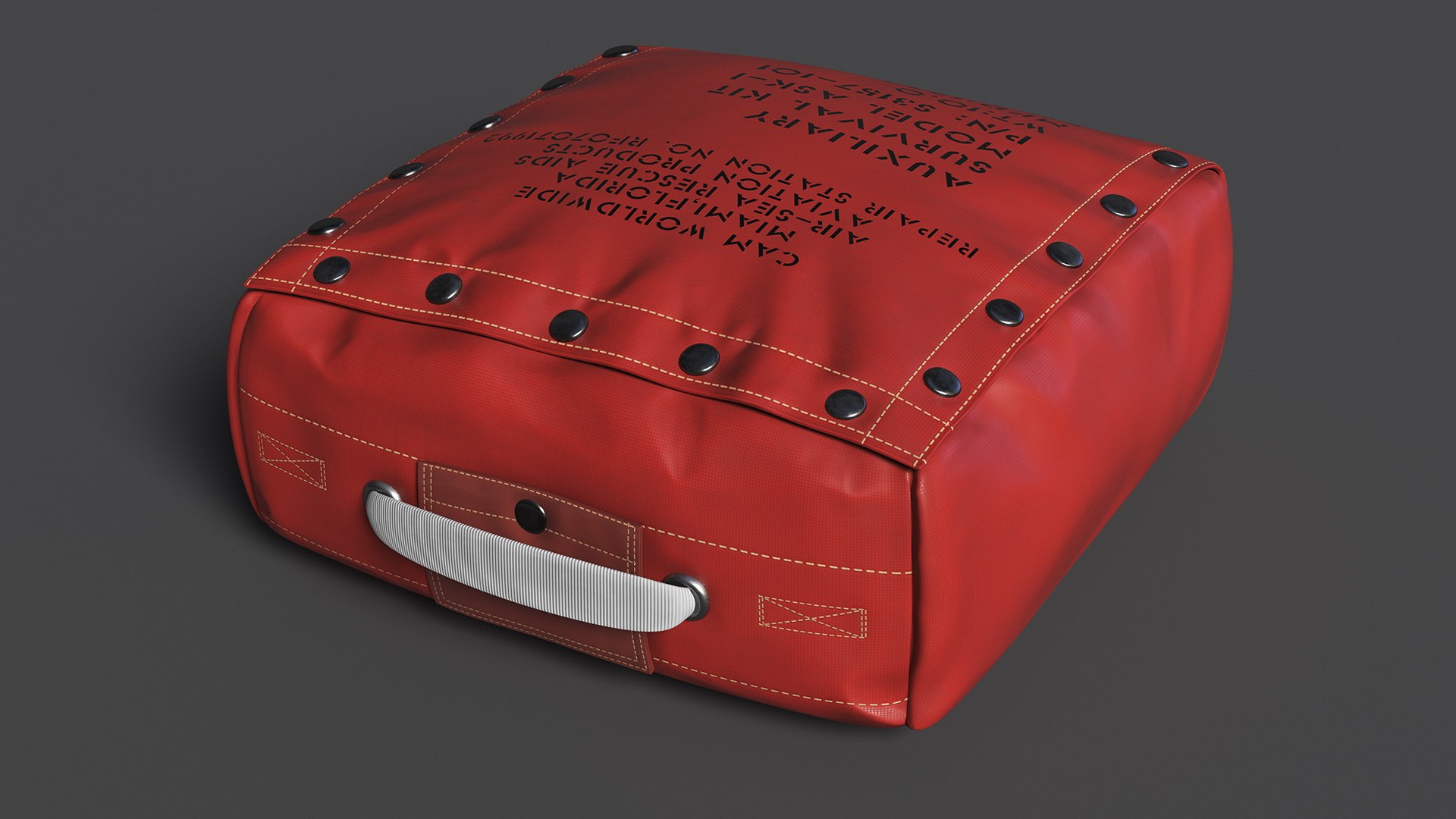 Airplane Survival Kit 3D - TurboSquid 2220671