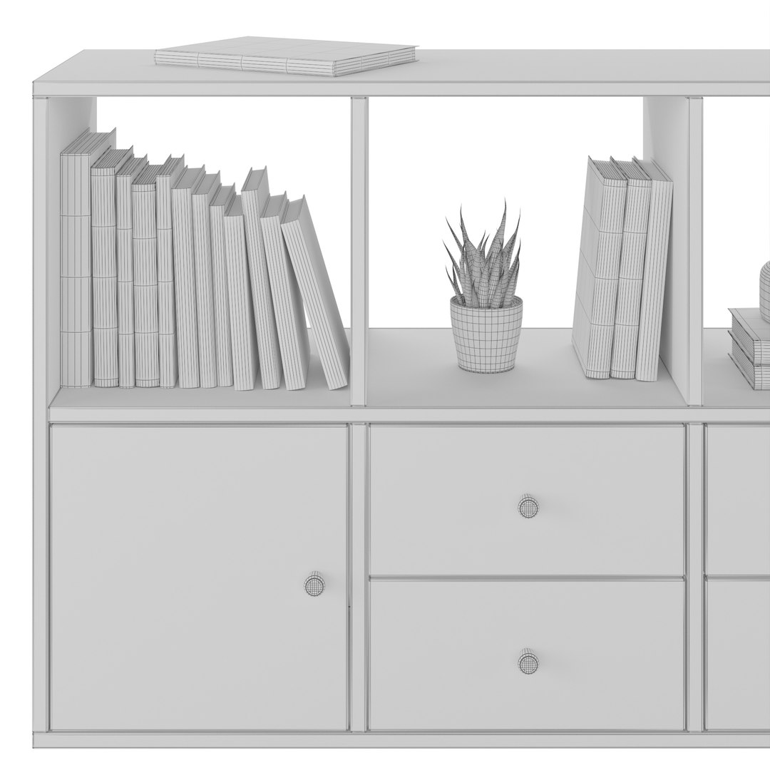 Rack Kane-13 White 3D - TurboSquid 2214743