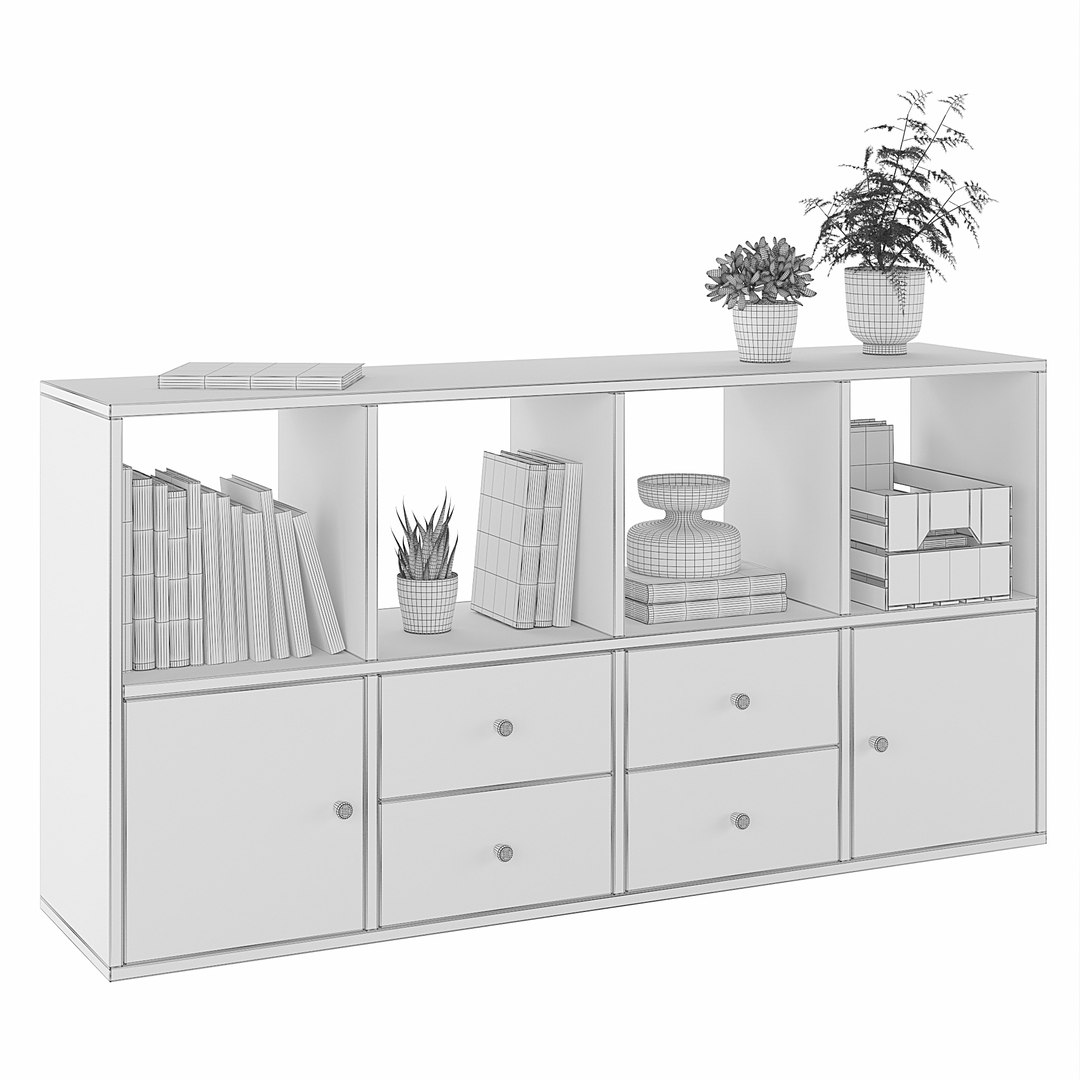 Rack Kane-13 White 3D - TurboSquid 2214743