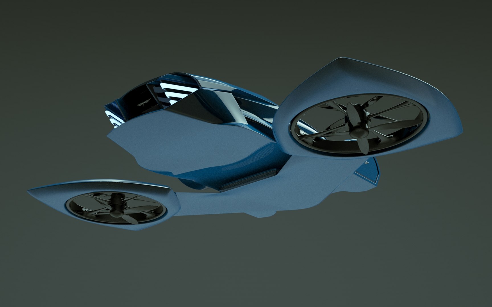 Car Copter 3D - TurboSquid 1211635