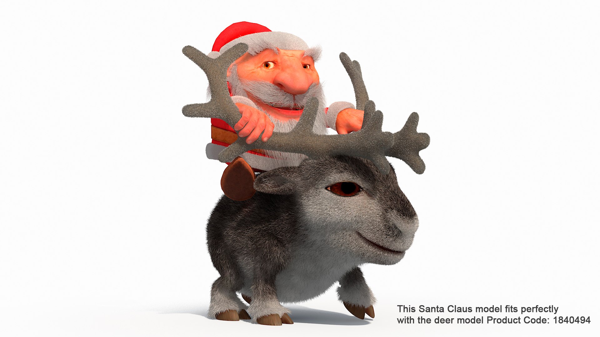 3D Model Dwarf - Santa Claus Highpoly - TurboSquid 1843318