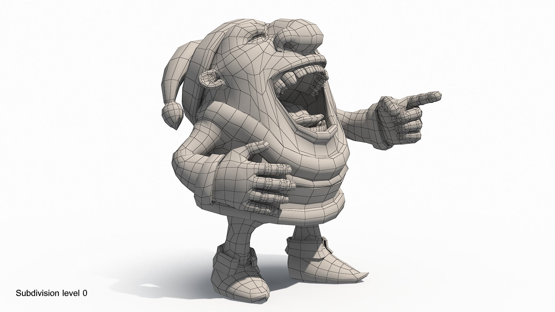 3D model Dwarf - Santa Claus Highpoly - TurboSquid 1843318