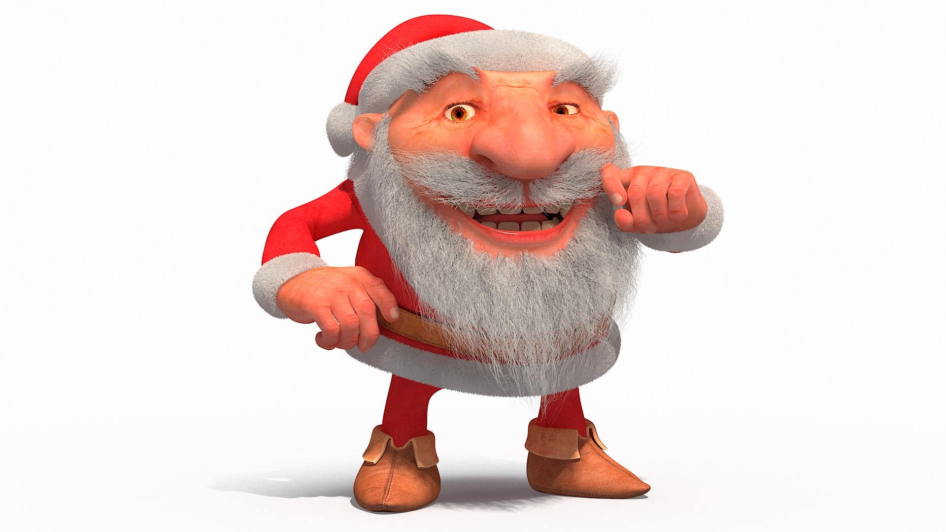 3D Model Dwarf - Santa Claus Highpoly - TurboSquid 1843318