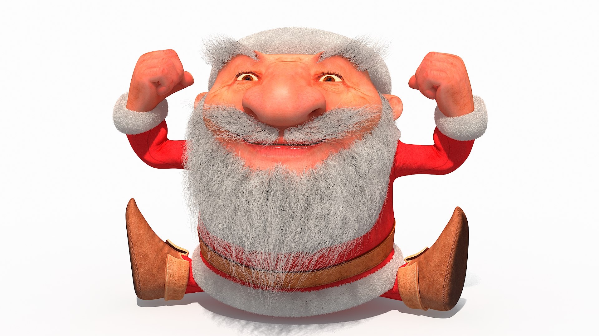 3D Model Dwarf - Santa Claus Highpoly - TurboSquid 1843318