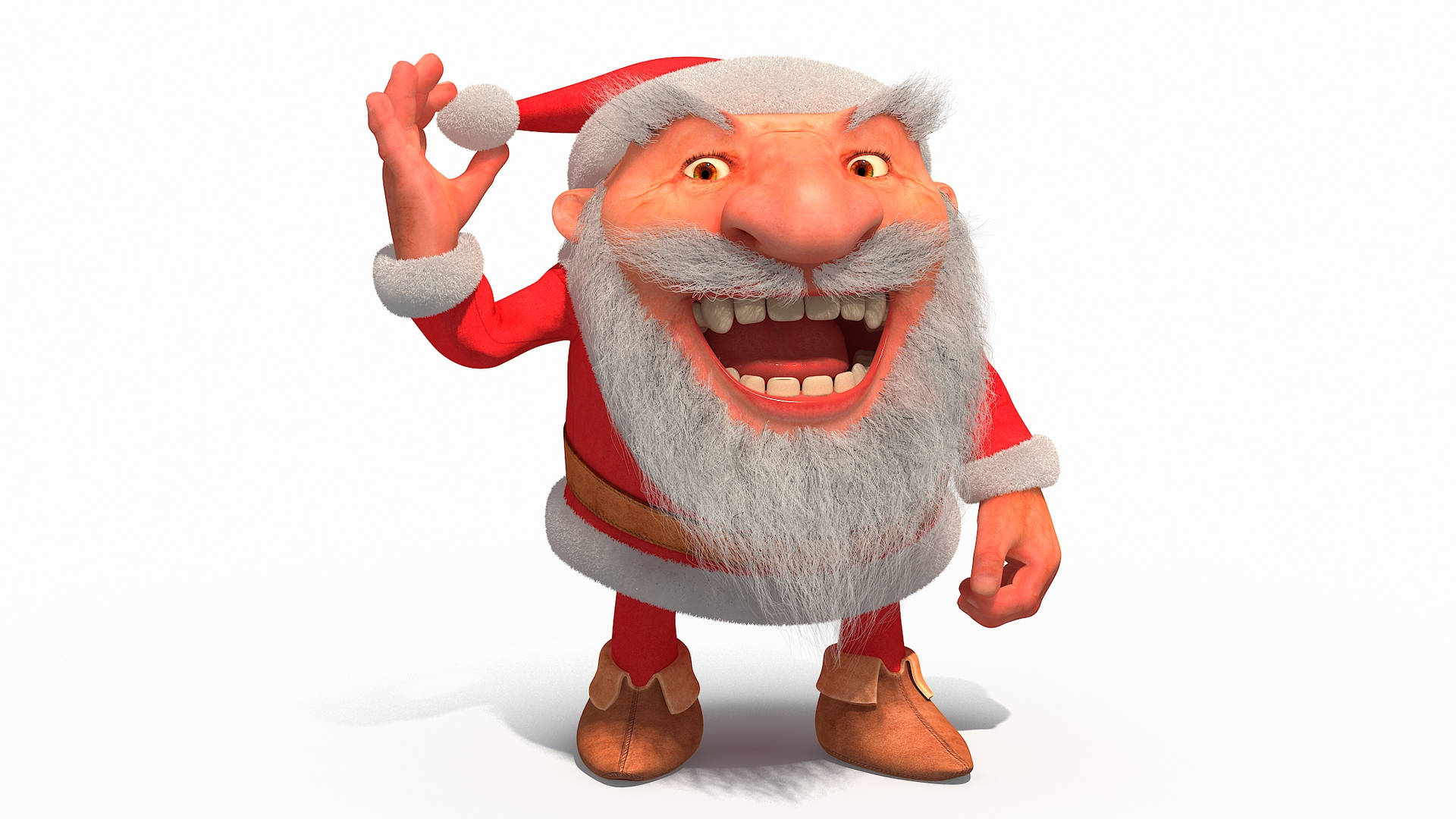 3D Model Dwarf - Santa Claus Highpoly - TurboSquid 1843318