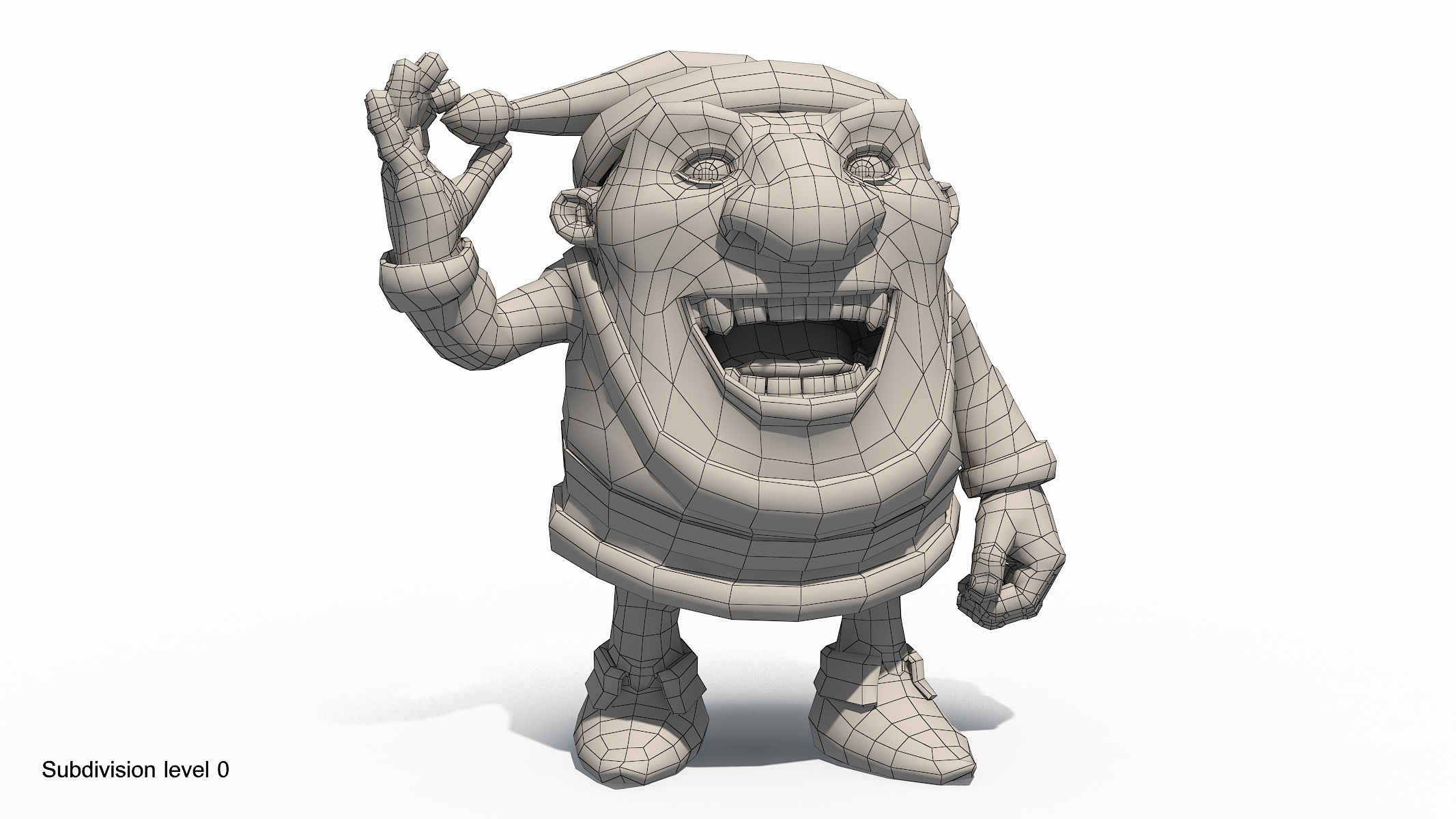 3D model Dwarf - Santa Claus Highpoly - TurboSquid 1843318