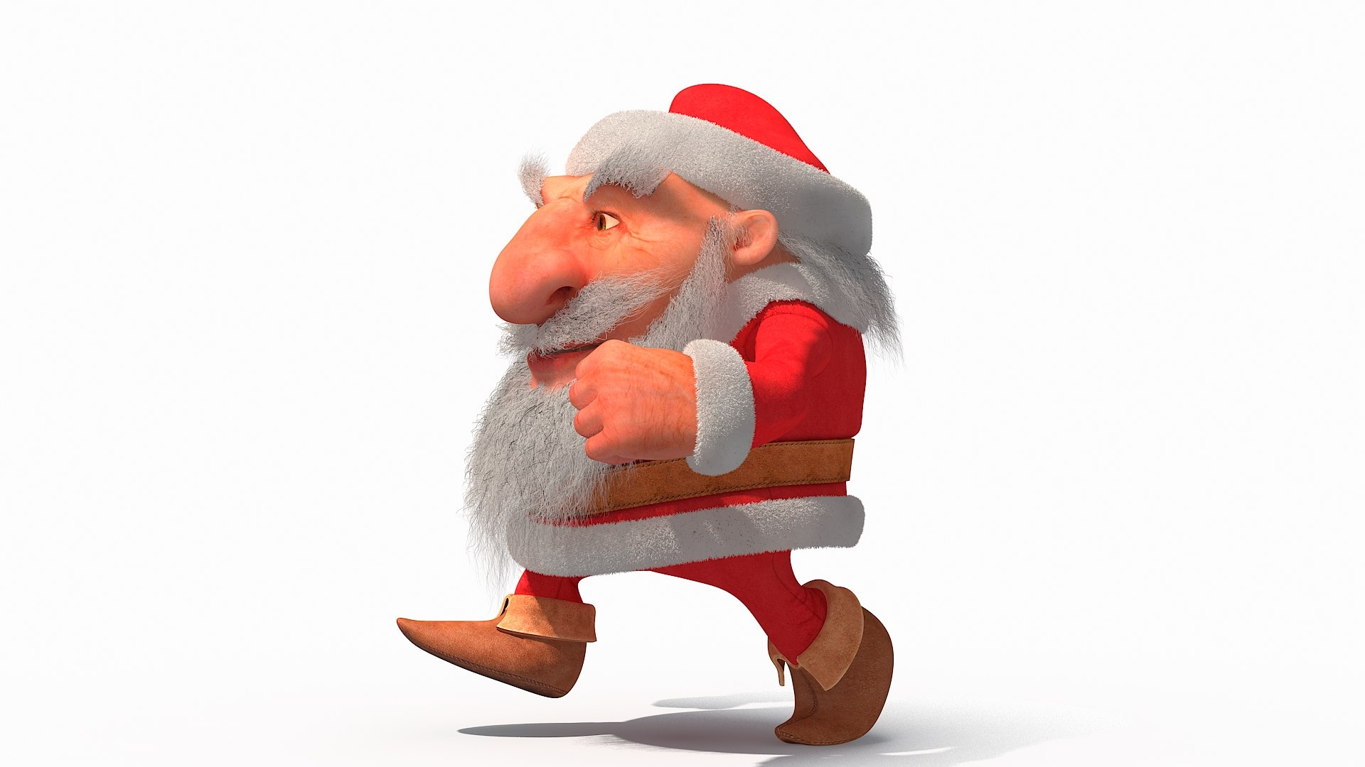 3D Model Dwarf - Santa Claus Highpoly - TurboSquid 1843318