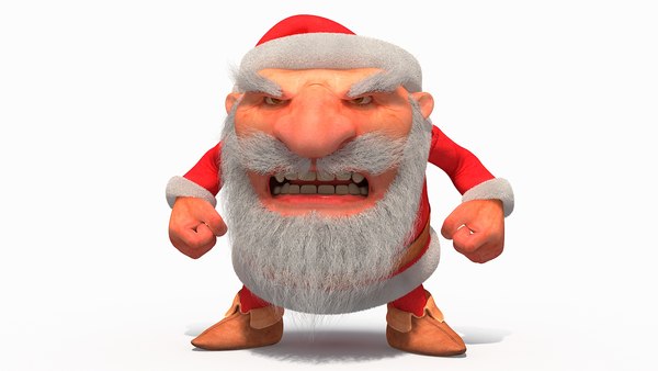 3D model Dwarf - Santa Claus Highpoly - TurboSquid 1843318