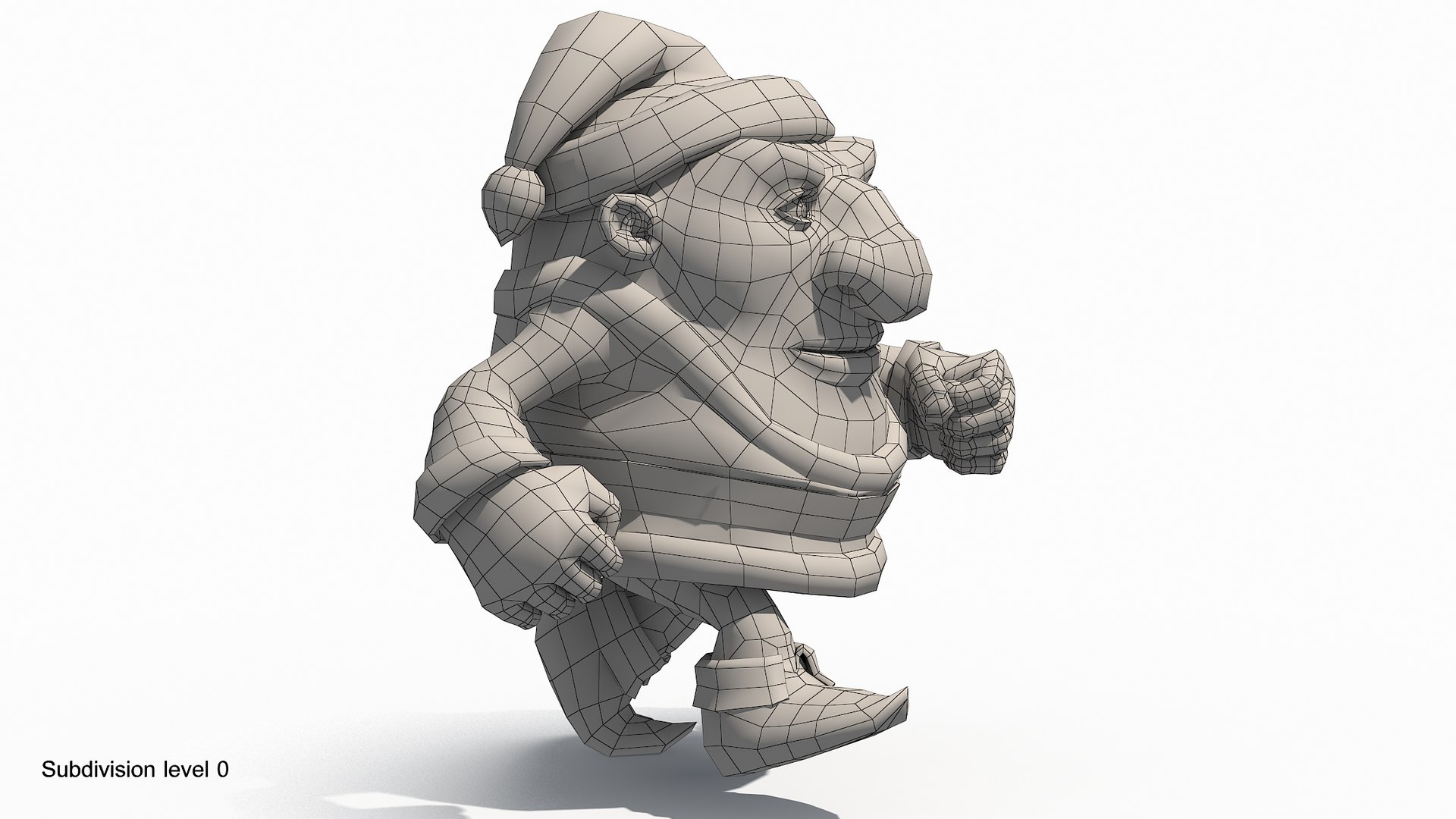 3D Model Dwarf - Santa Claus Highpoly - TurboSquid 1843318