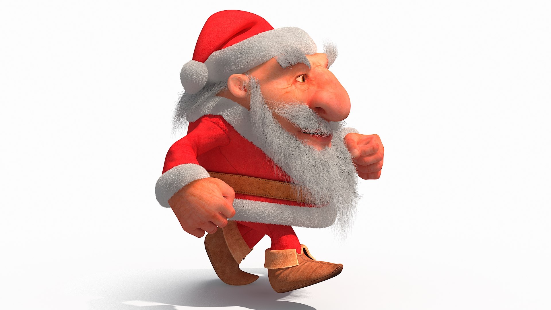 3D Model Dwarf - Santa Claus Highpoly - TurboSquid 1843318