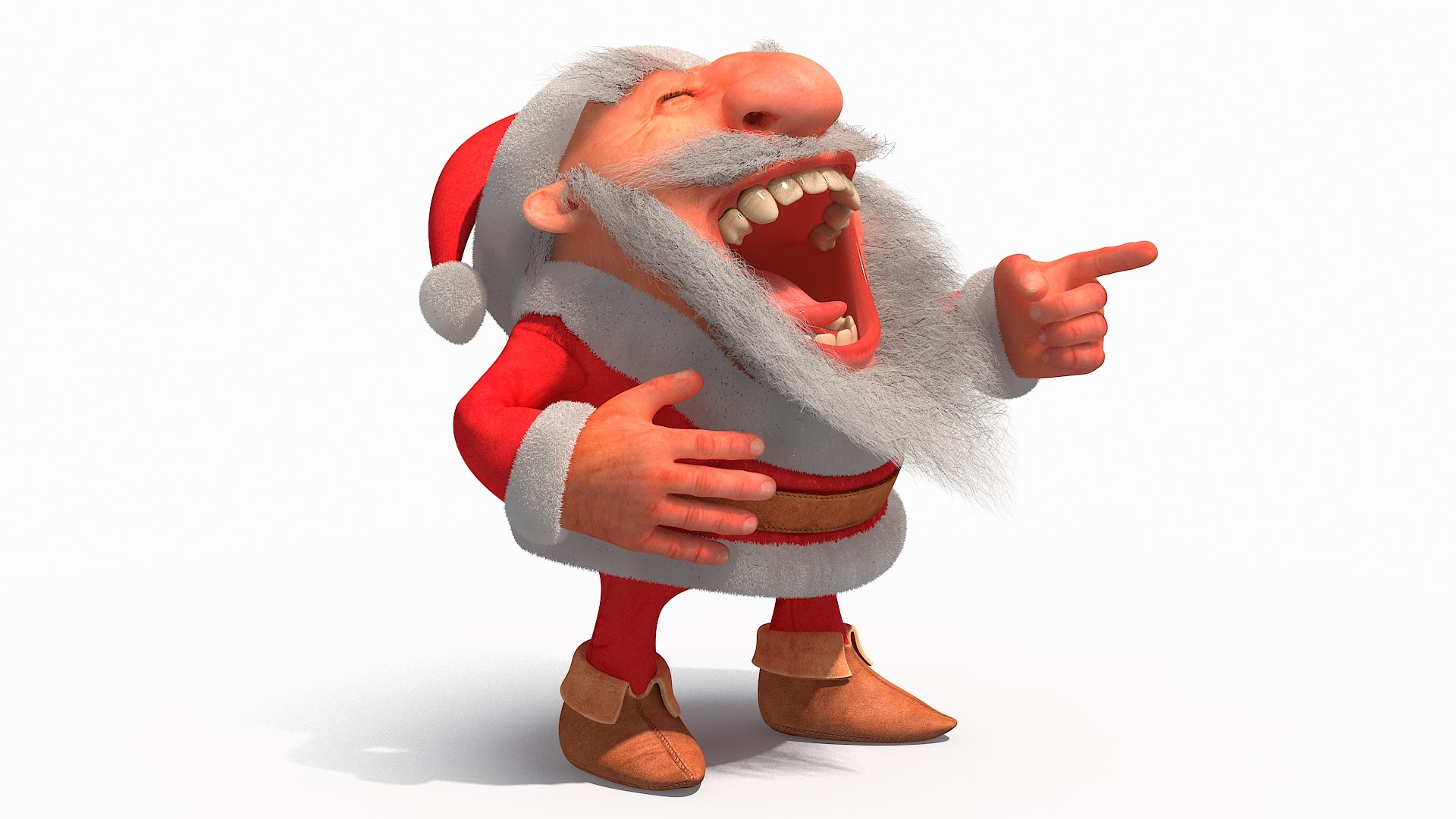 3D Model Dwarf - Santa Claus Highpoly - TurboSquid 1843318