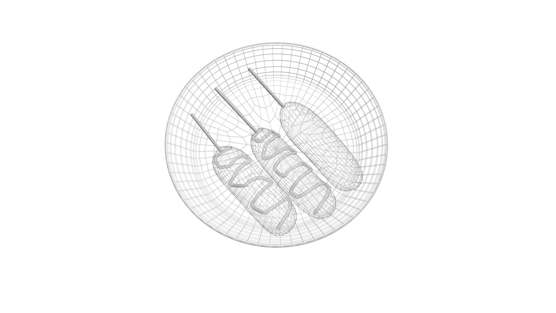 3D Model Corn Dog - TurboSquid 1866544