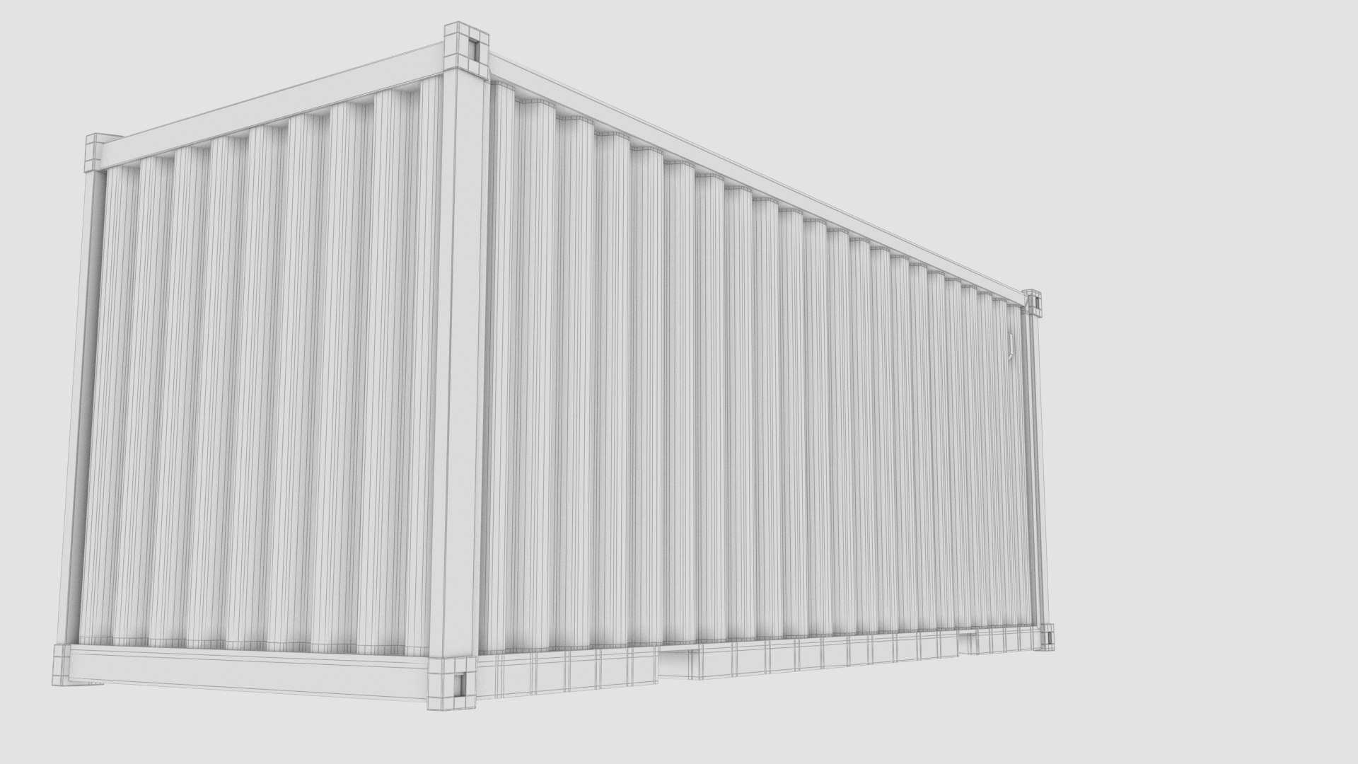 Shipping container 1 teu 3D model - TurboSquid 1493212