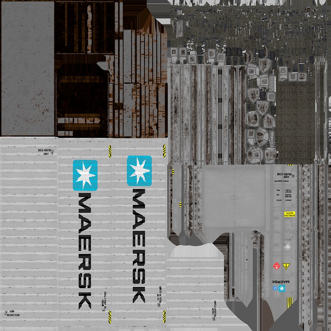 Shipping Container 1 Teu 3D Model - TurboSquid 1493212