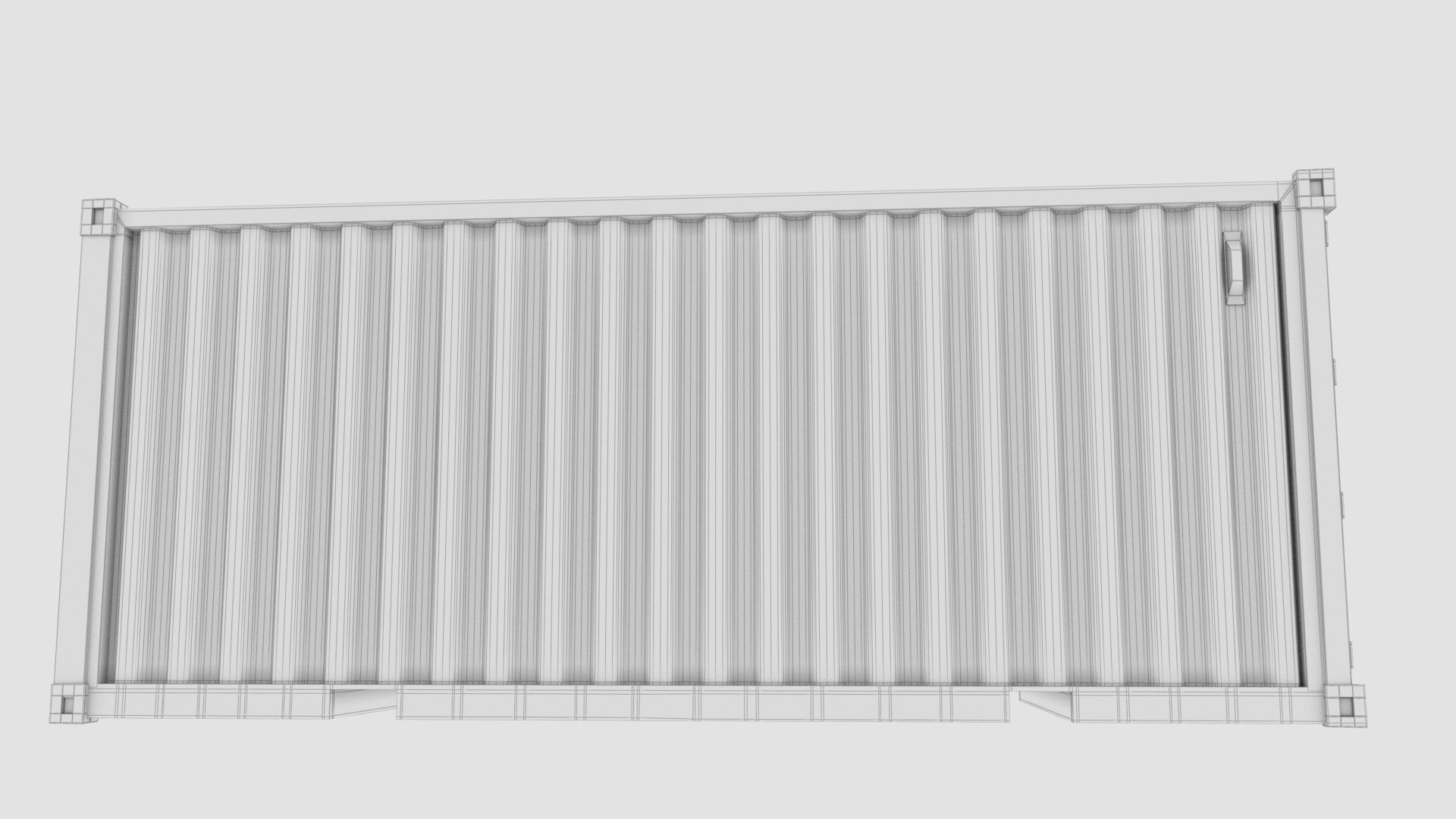Shipping Container 1 Teu 3D Model - TurboSquid 1493212