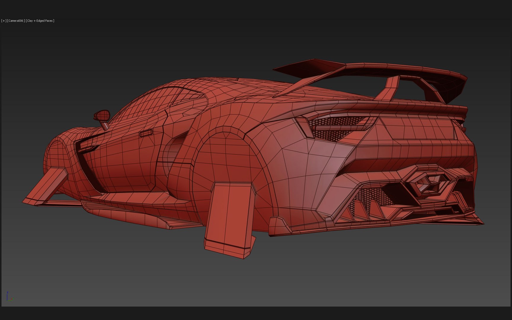 3D HD Generic Hover Sport Car Model - TurboSquid 2214389