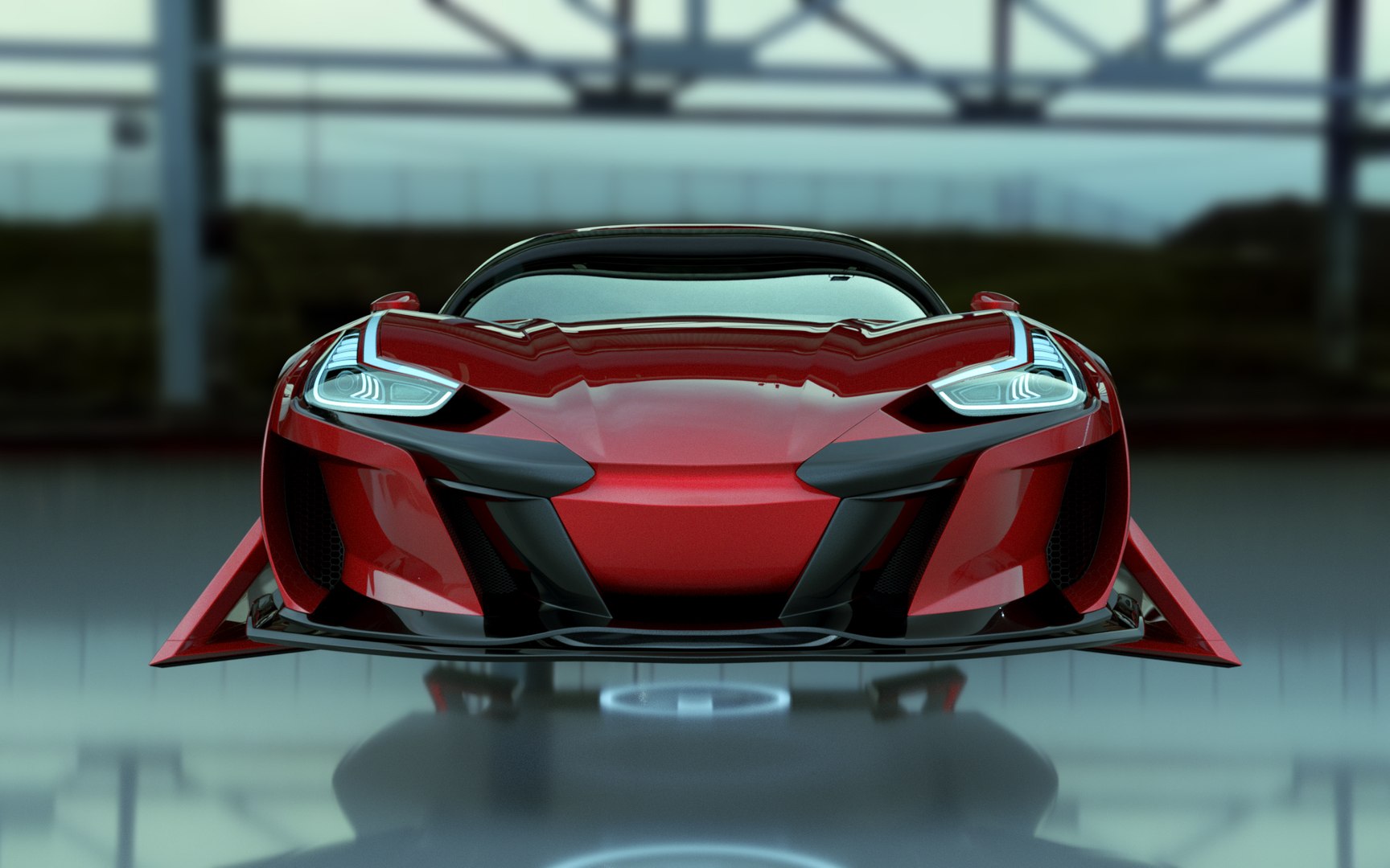 3D HD Generic Hover Sport Car Model - TurboSquid 2214389