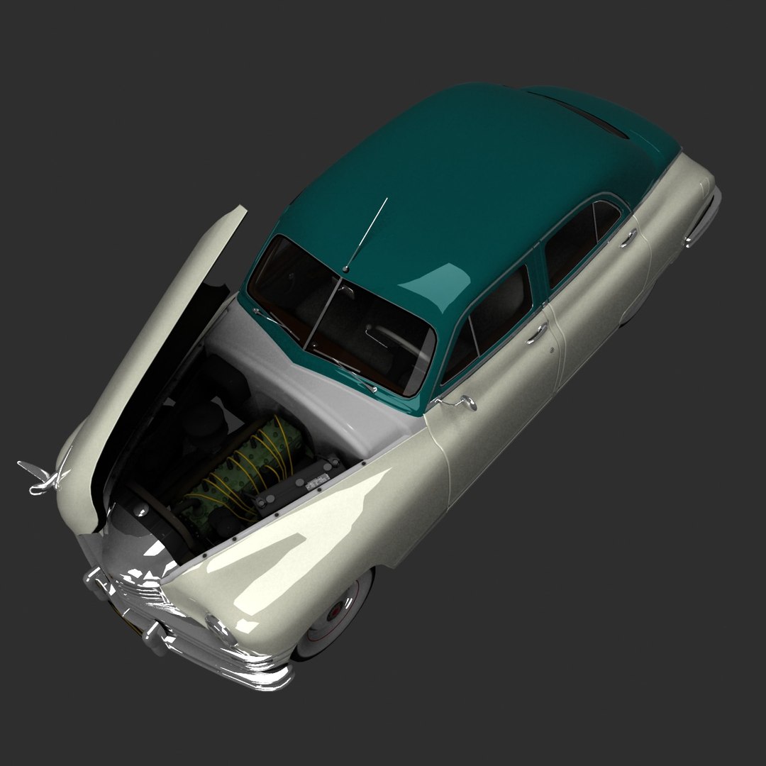 3d Packard 1948 3