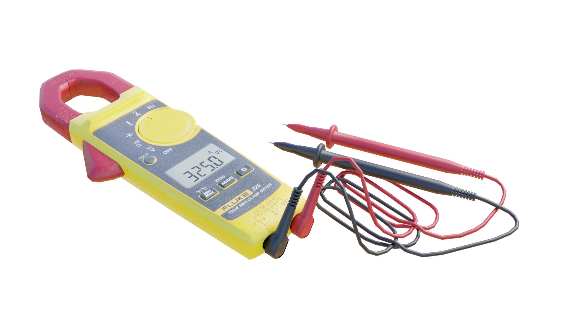 Meter Clamp Amp 3D - TurboSquid 1637626