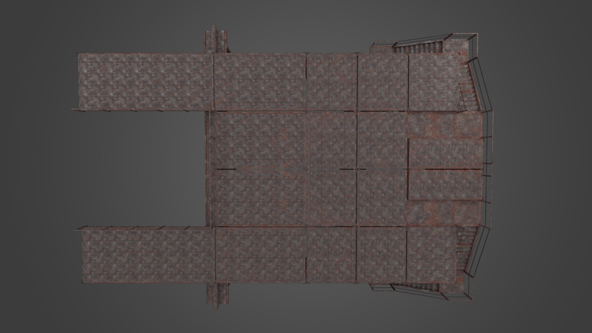 3D Platform Factory Elements Model - TurboSquid 1297620