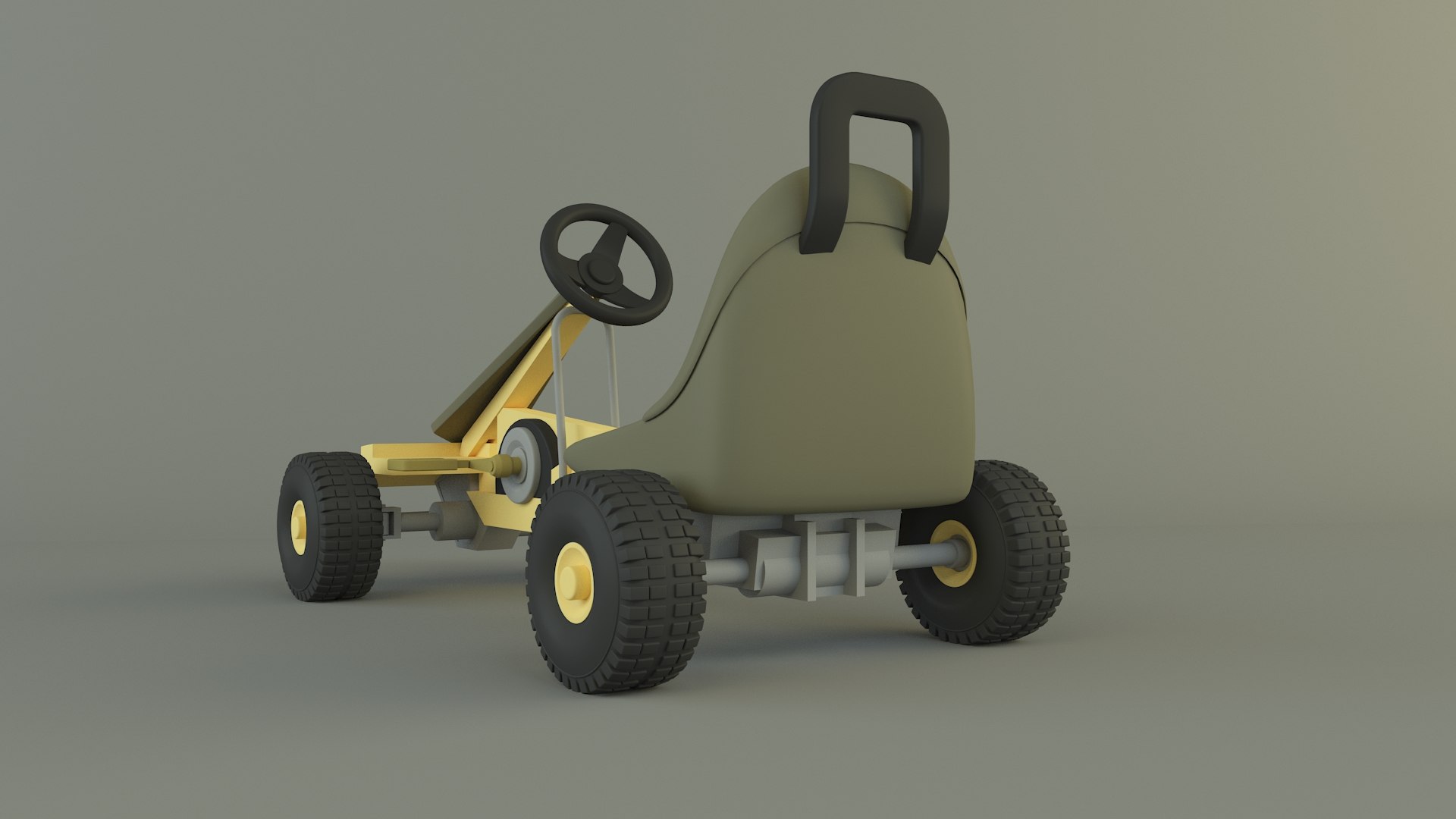 3D Model Go Kart Vehicle 3D Model - TurboSquid 2216735