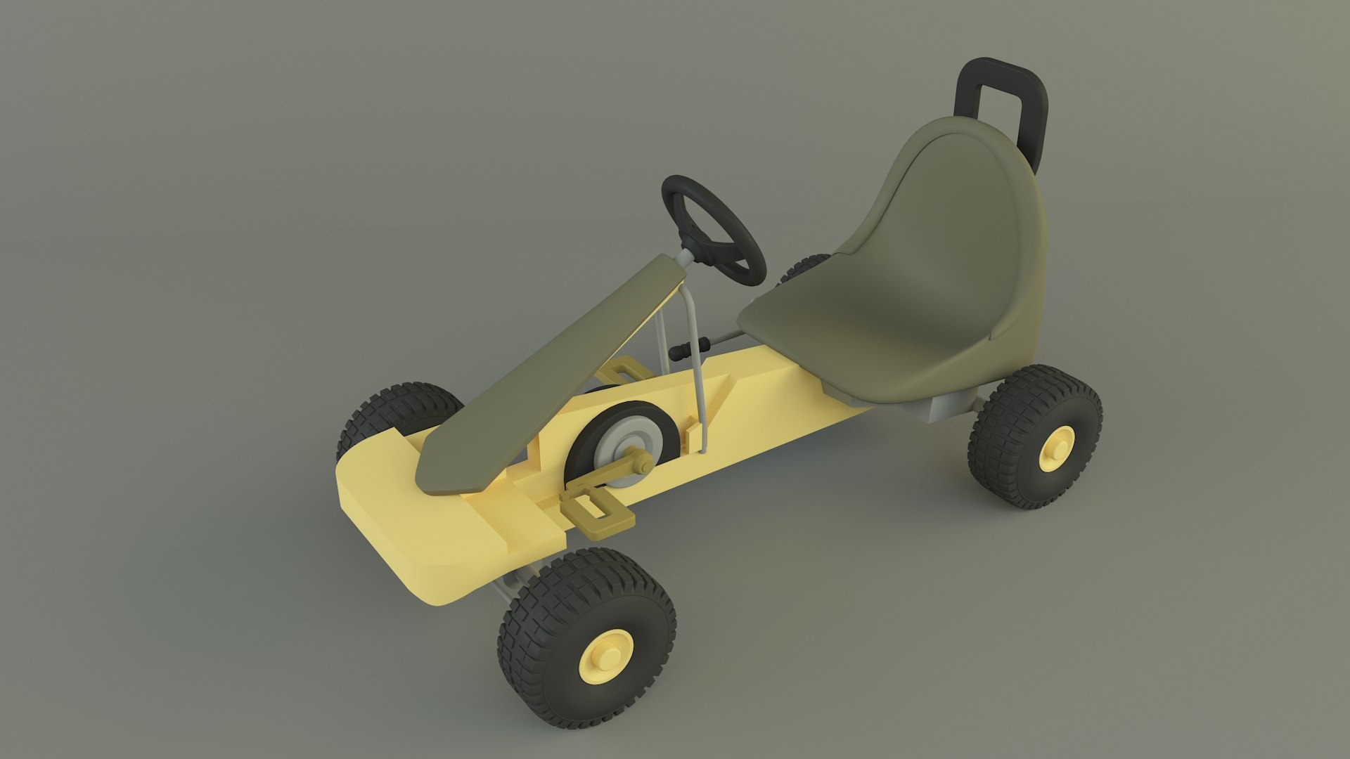3D Model Go Kart Vehicle 3D Model - TurboSquid 2216735