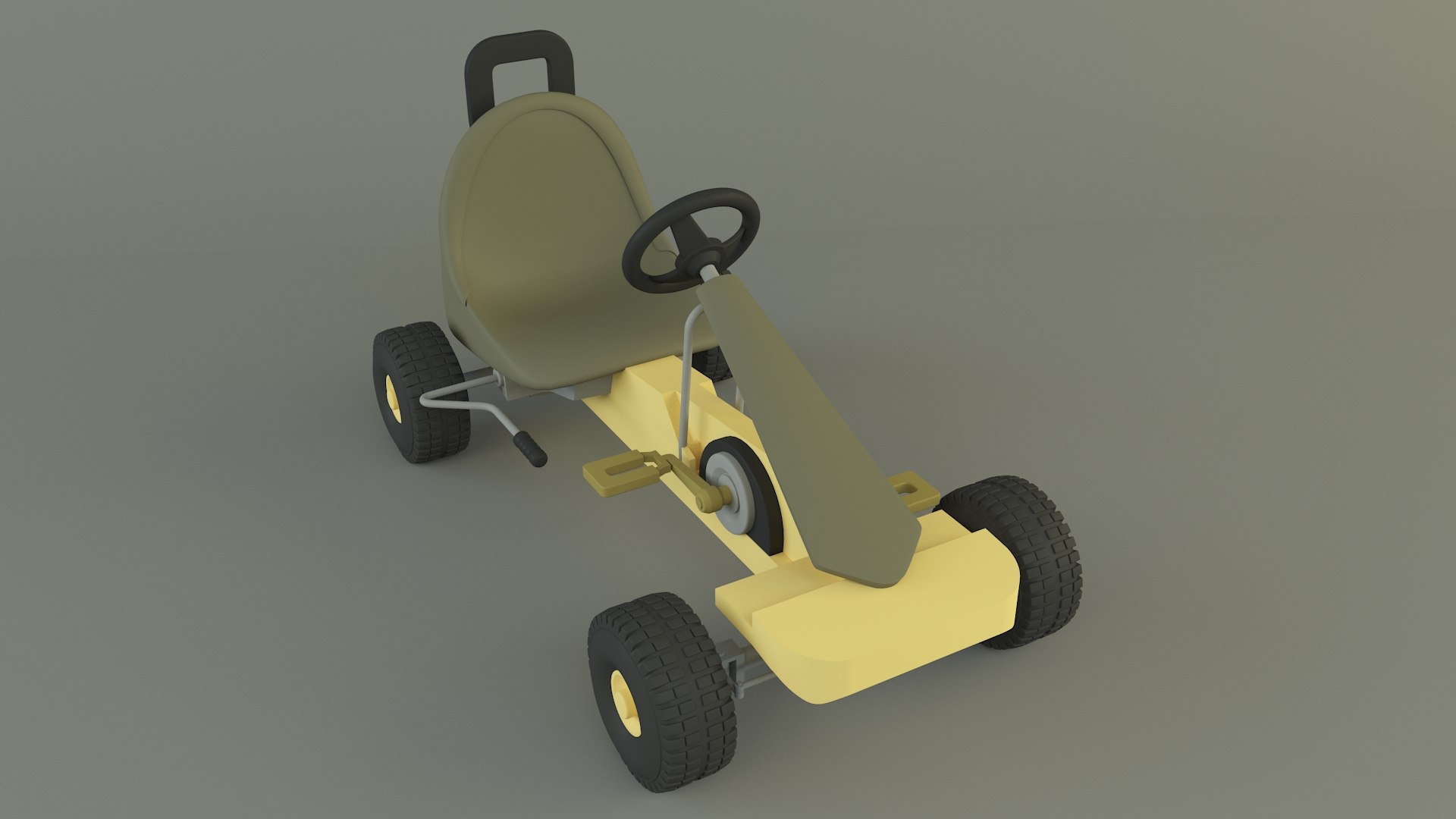 3D Model Go Kart Vehicle 3D Model - TurboSquid 2216735