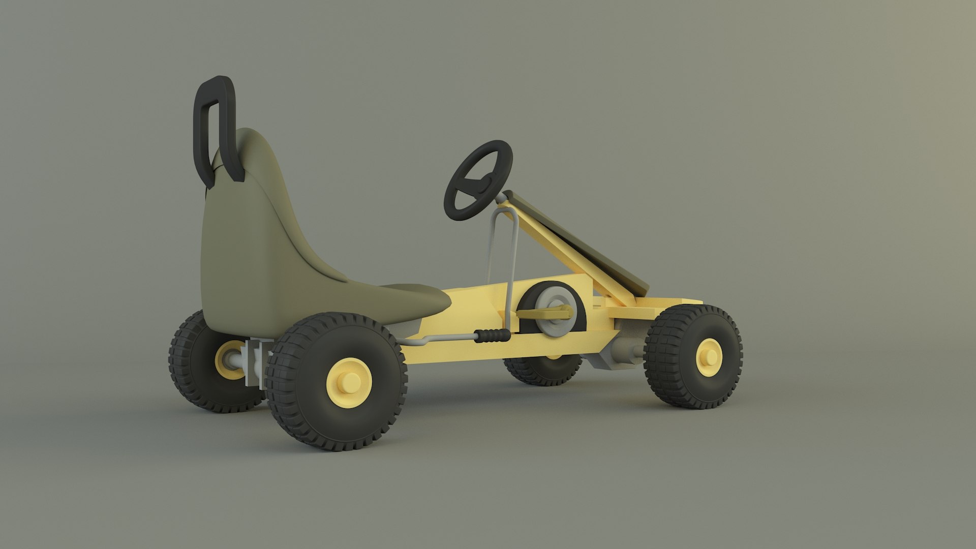 3D Model Go Kart Vehicle 3D Model - TurboSquid 2216735