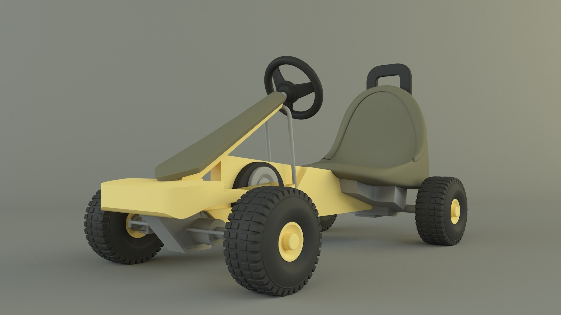 3D Model Go Kart Vehicle 3D Model - TurboSquid 2216735