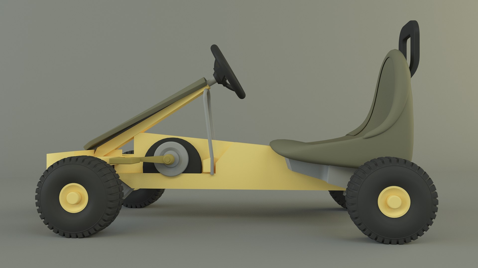 3D Model Go Kart Vehicle 3D Model - TurboSquid 2216735