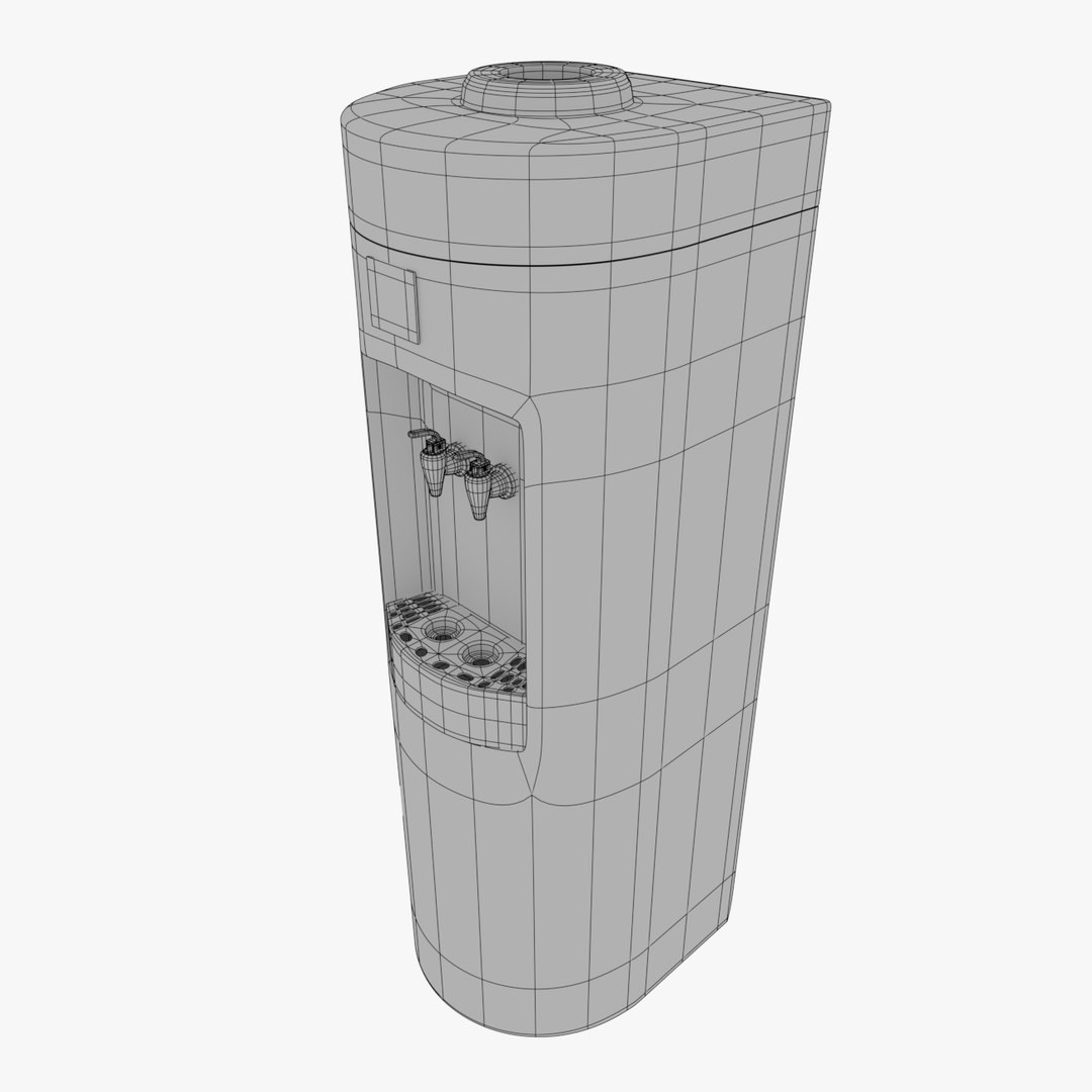 Water Dispenser 3d Model