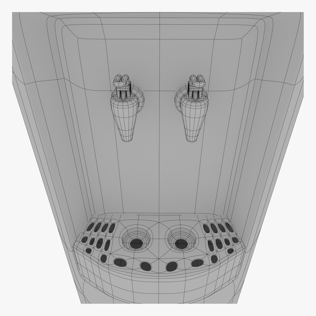 Water Dispenser 3d Model