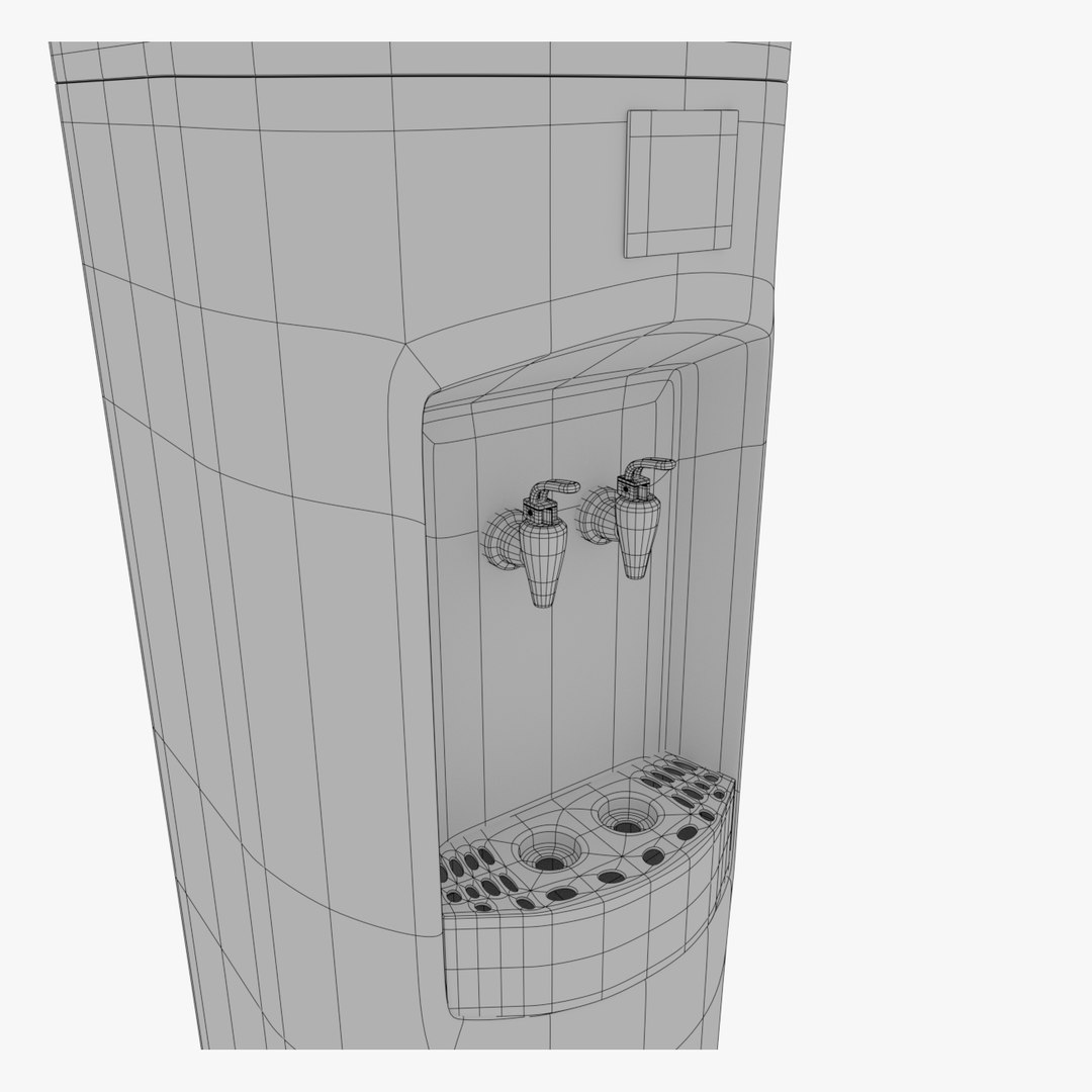 Water Dispenser 3d Model