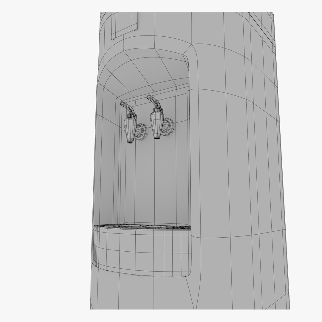 Water Dispenser 3d Model