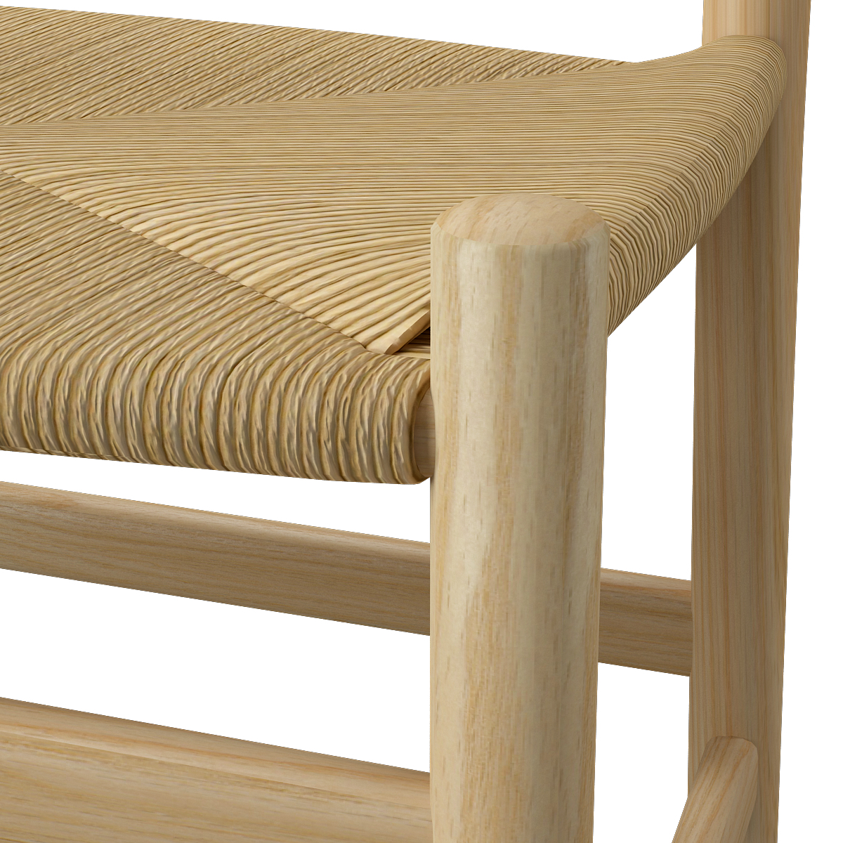 chair hans j wegner 3d model