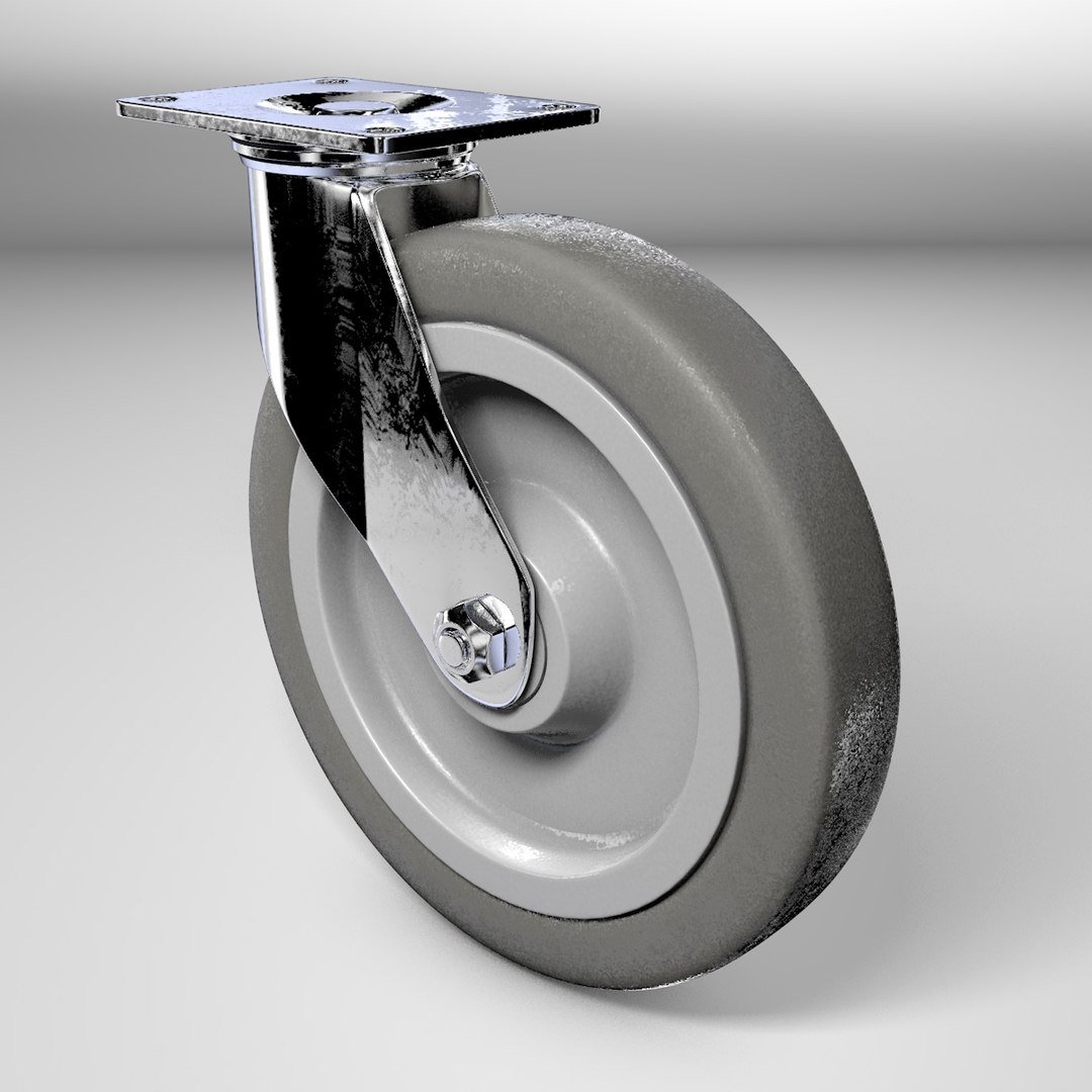 Caster Wheel 3D Model - TurboSquid 1413378