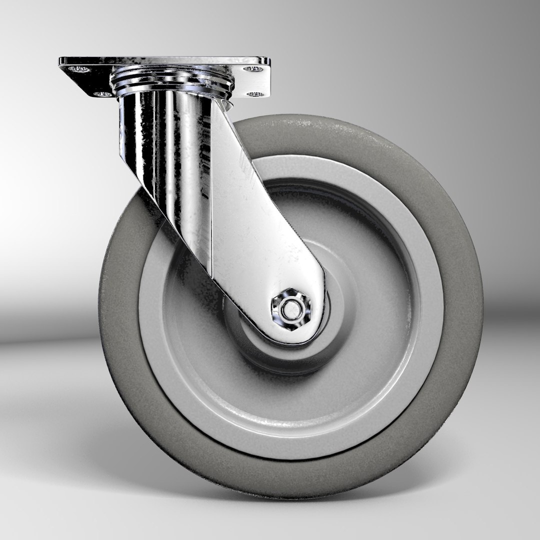 Caster Wheel 3D Model - TurboSquid 1413378