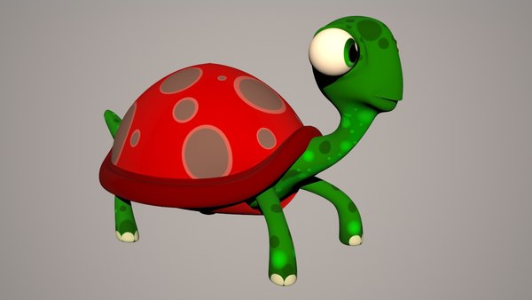 Cartoon Turtle 3D Models for Download | TurboSquid