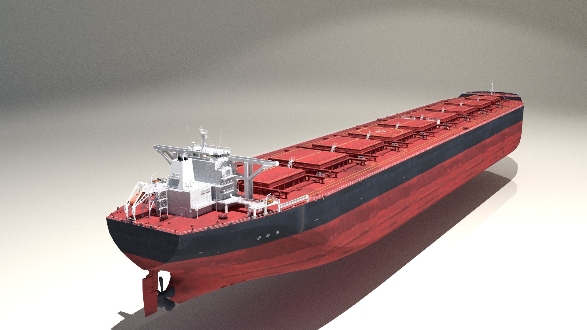 cargo ship 3d model