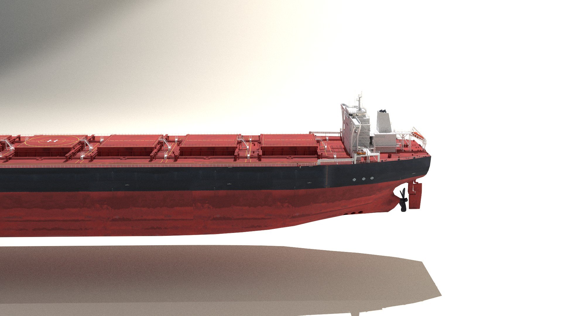 cargo ship 3d model