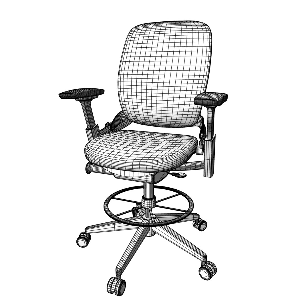 Chair Office 3d Obj