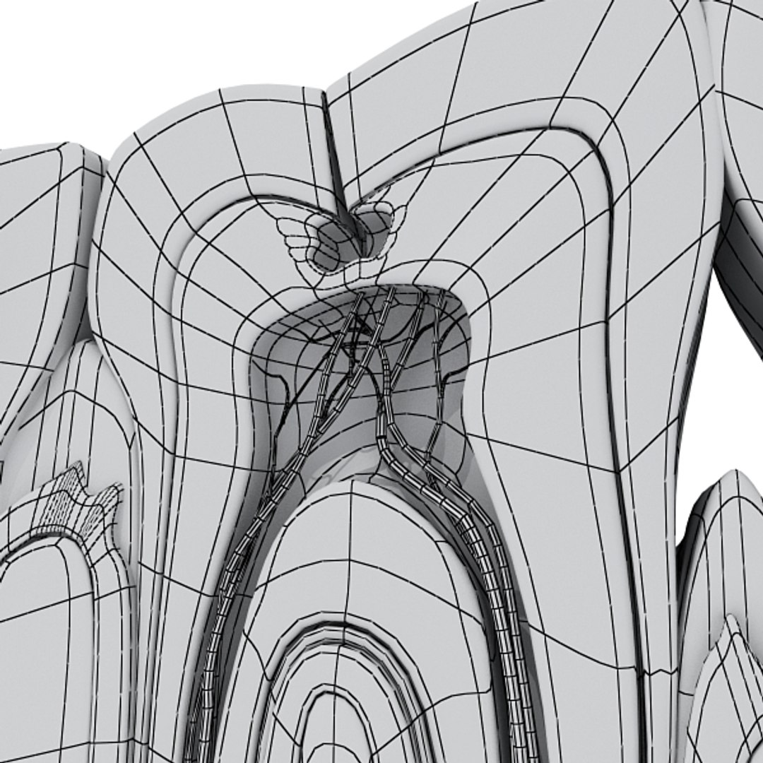 Teeth Pathologies - Tooth 3d 3ds