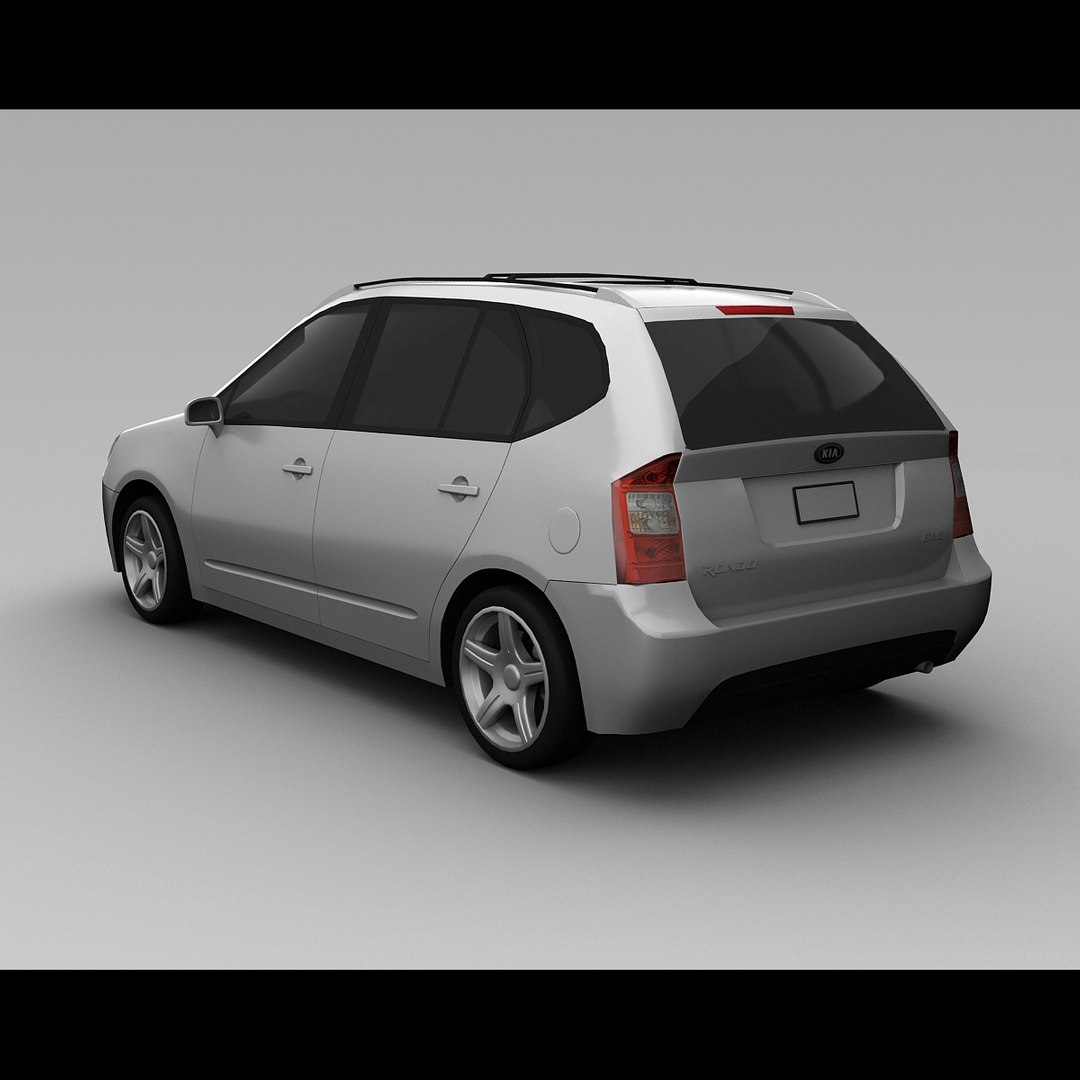 3d Kia Rondo 2008