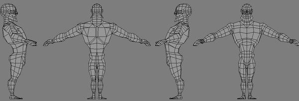 3d model man guy