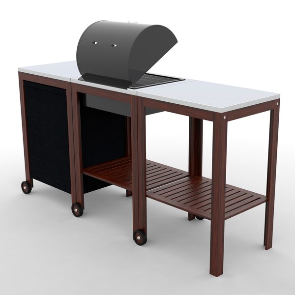 Barbeque 3D model - TurboSquid 1488636